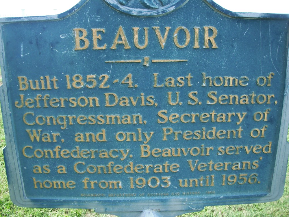 Jefferson Davis Home (Beauvoir) | NO Adventure